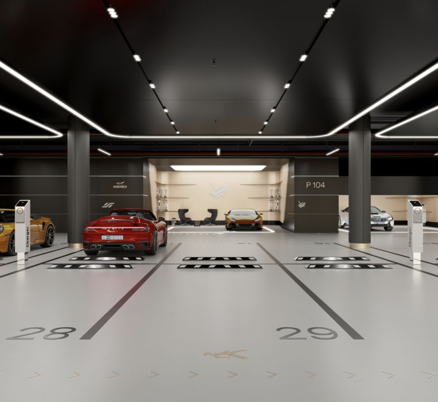 Mered Iconic Tower is a tower in the Dubai Internet City area, known ...